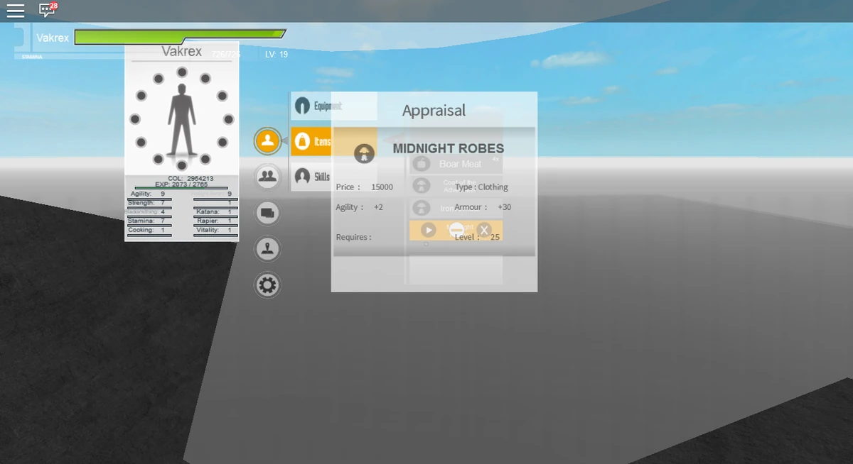 Midnight Robes | Sword Art Online: Project Eternity Wiki | Fandom