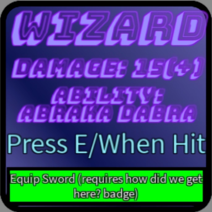 Wizard | Sword battles Wiki | Fandom