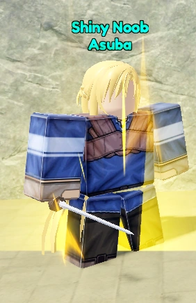 Shiny Noob Asuba | Sword Lands Simulator Wiki | Fandom