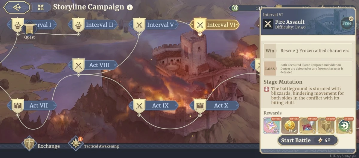 Interval VI-Fire Assault | Sword of Convallaria Wiki | Fandom