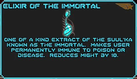 Elixir of the Immortal | Sword of the Stars: The Pit Wiki | Fandom