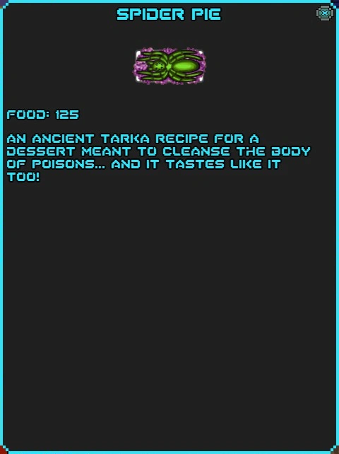 Spider Pie | Sword of the Stars: The Pit Wiki | Fandom