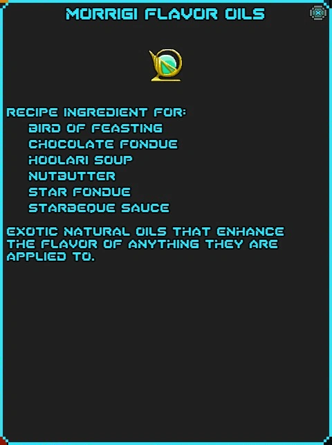 Morrigi Flavor Oils | Sword of the Stars: The Pit Wiki | Fandom