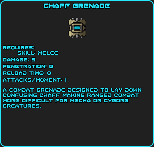Chaff Grenade | Sword of the Stars: The Pit Wiki | Fandom