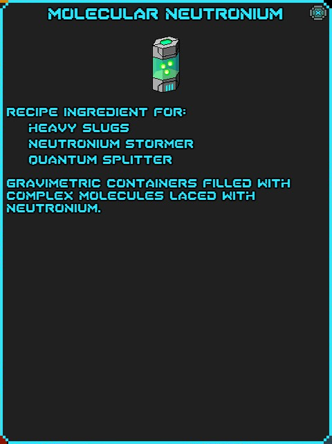 Molecular Neutronium | Sword of the Stars: The Pit Wiki | Fandom