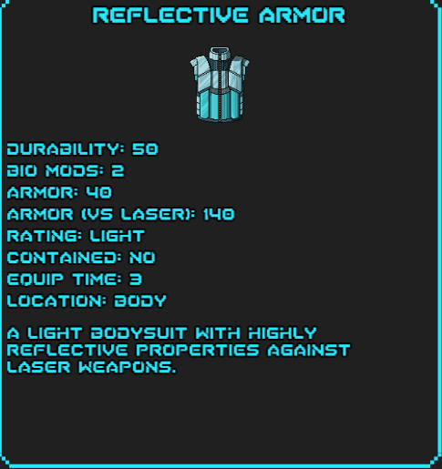 Reflective Armor | Sword of the Stars: The Pit Wiki | Fandom