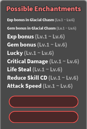 Enchant | Sword Warriors Roblox Wiki | Fandom