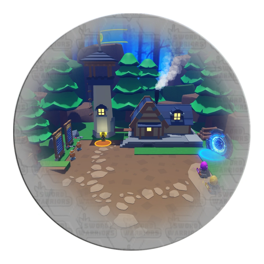 World 2: Outpost | Sword Warriors Roblox Wiki | Fandom