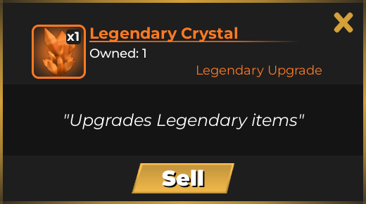 Legendary Crystal | Swordburst 3 Wiki | Fandom