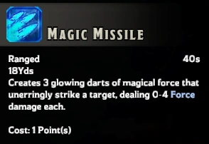 Ability:Magic Missile - Official Sword Coast Legends Wiki