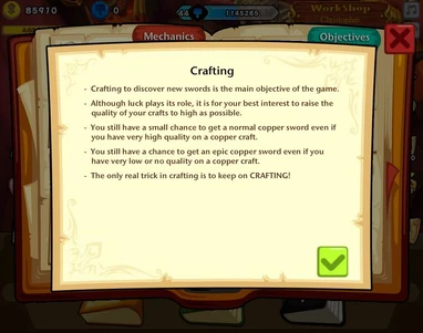 Crafting | Sword Quest Wiki | Fandom