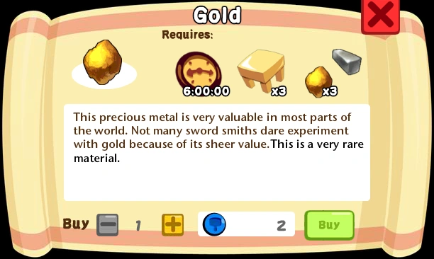 Gold (Золото) | Sword Quest Wiki | Fandom
