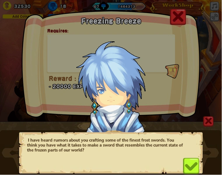 Freezing Breeze | Sword Quest Wiki | Fandom