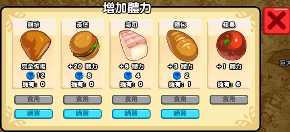食物 | Sword Quest Wiki | Fandom