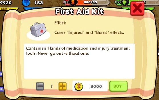 First Aid Kit | Sword Quest Wiki | Fandom