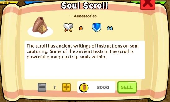 Soul Scroll | Sword Quest Wiki | Fandom
