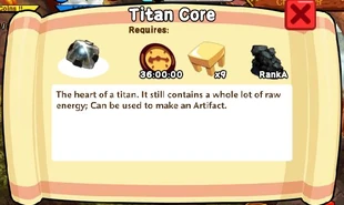 Titan Core | Sword Quest Wiki | Fandom