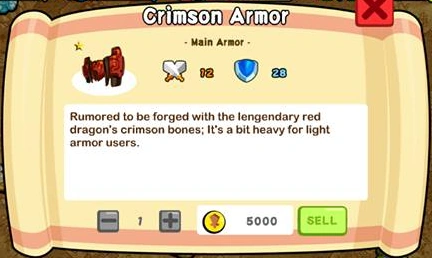 Crimson Armor | Sword Quest Wiki | Fandom