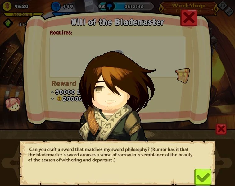 Will of the Blade-Master | Sword Quest Wiki | Fandom