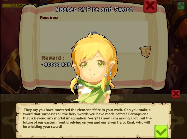 Master of Fire and Sword | Sword Quest Wiki | Fandom