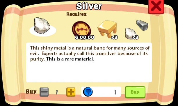 Silver (Серебро) | Sword Quest Wiki | Fandom