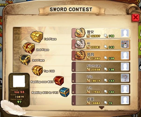 Previous Sword Contests | Sword Quest Wiki | Fandom