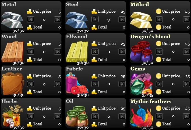 Resources | Swords and Potions Wiki | Fandom