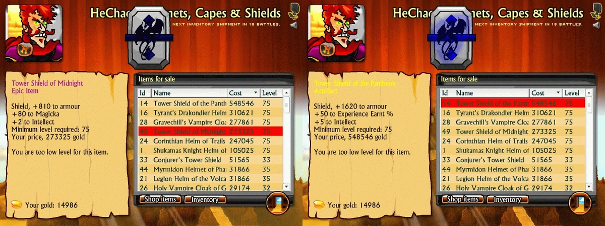 Swords and Sandals 3 Equipment | Swords and sandals Wiki | Fandom