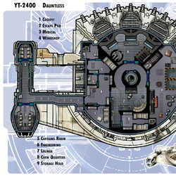 Space Freighter Deck Plans