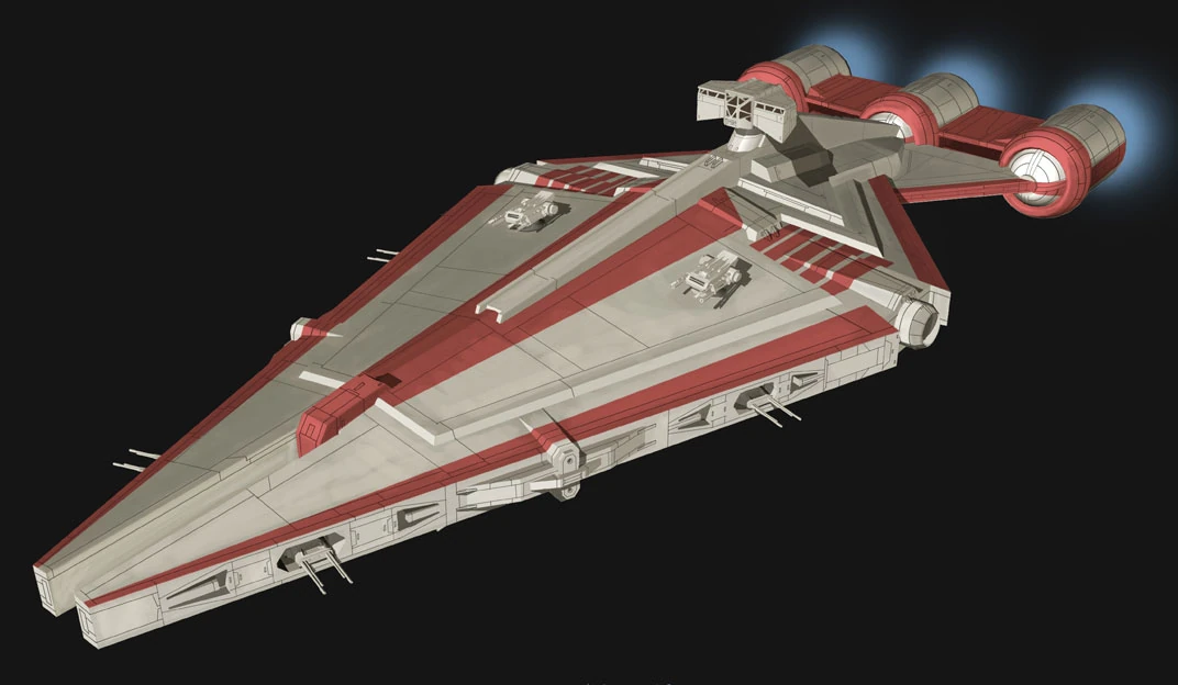Star Wars Republic Light Cruiser