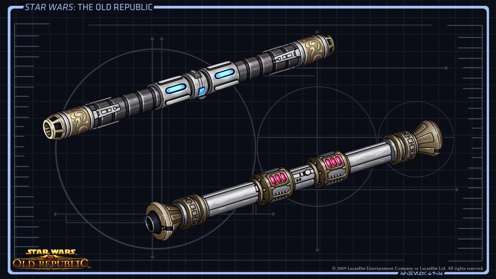 Double-bladed lightsaber | Star Wars: The Old Republic Wiki | Fandom