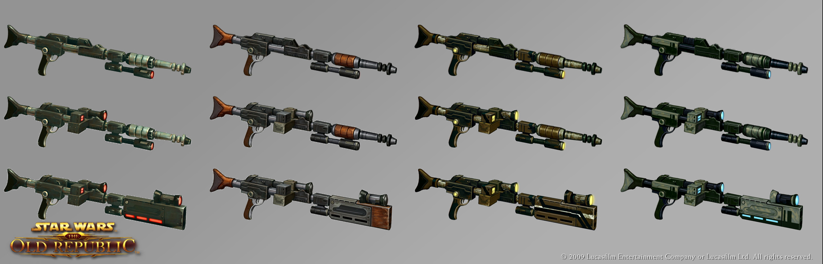 Old Republic Commando Weapons