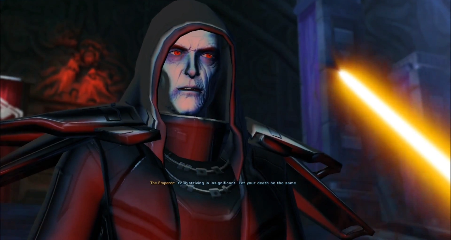 Darth Vitiate Lightsaber
