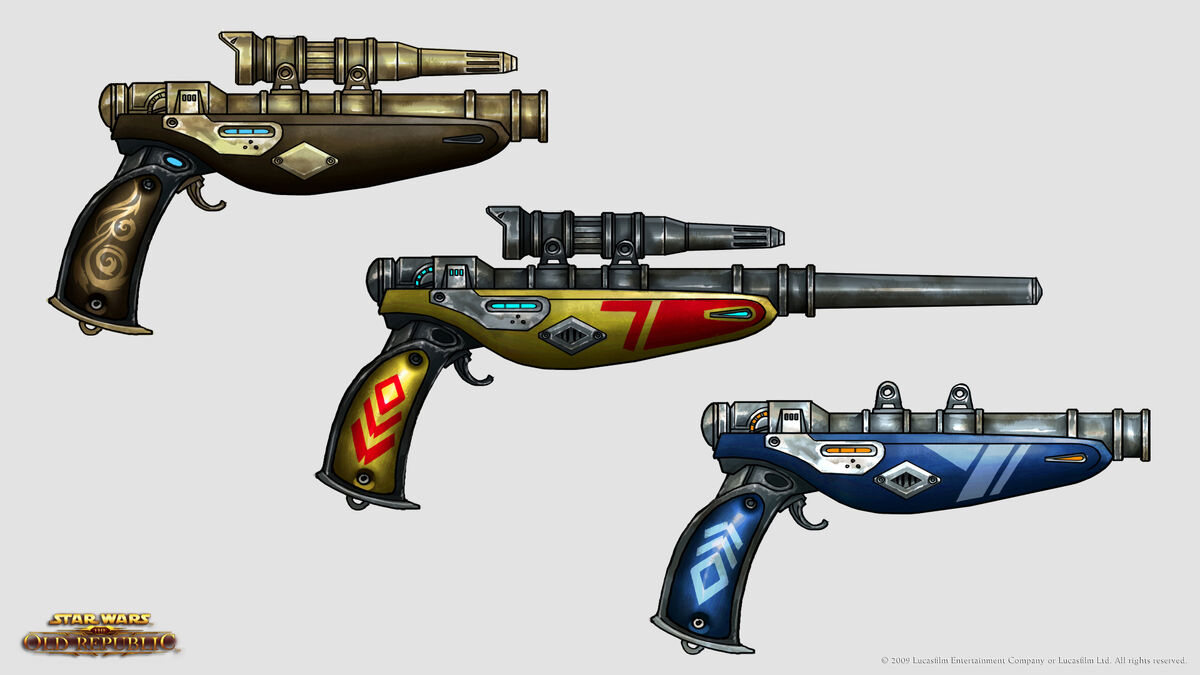Blaster (weapon) - Star Wars: The Old Republic Wiki