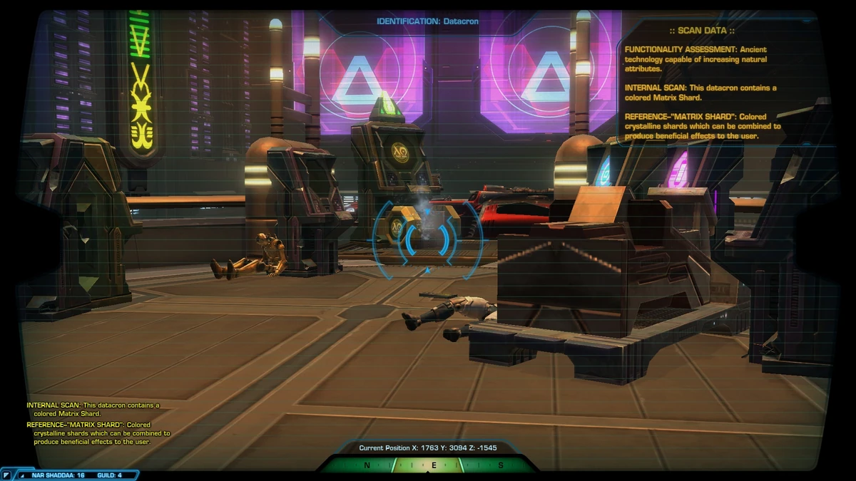 Datacron - Star Wars: The Old Republic Wiki