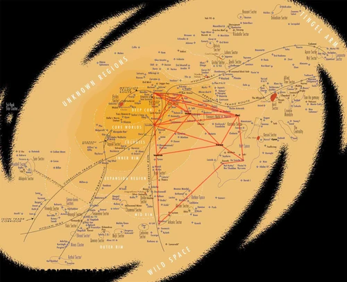 Hyperspace routes | Star Wars Uprising | Fandom
