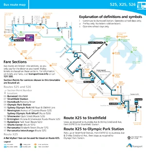 Route 525 | Sydney Buses Wiki | Fandom