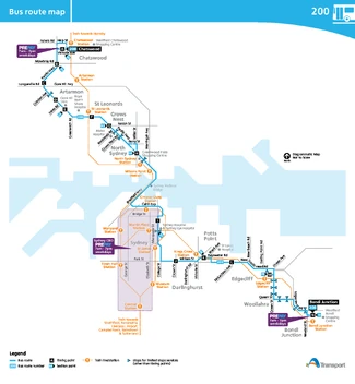 Route 200 | Sydney Buses Wiki | Fandom