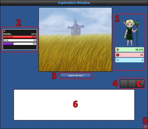 Guide on the Exploration Window | Sylestia Wiki | Fandom