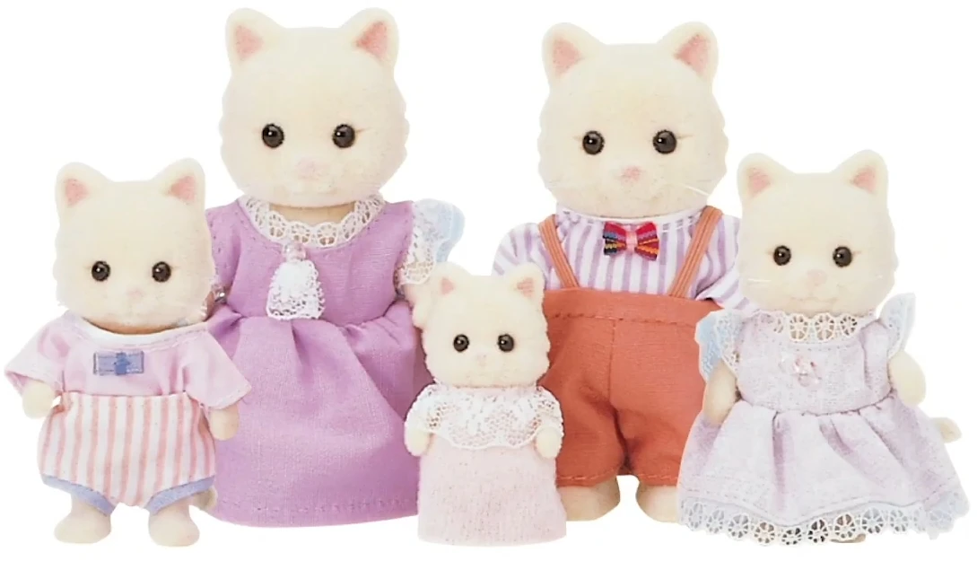 Cream Cat Family (1988) | Sylvanian Families Wiki | Fandom