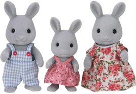 Grey Rabbit Family | Sylvanian Families Wiki | Fandom