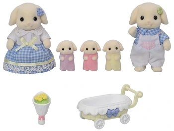 Flora Rabbit Family | Sylvanian Families Wiki | Fandom