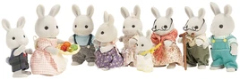 Grey Rabbit Family | Sylvanian Families Wiki | Fandom