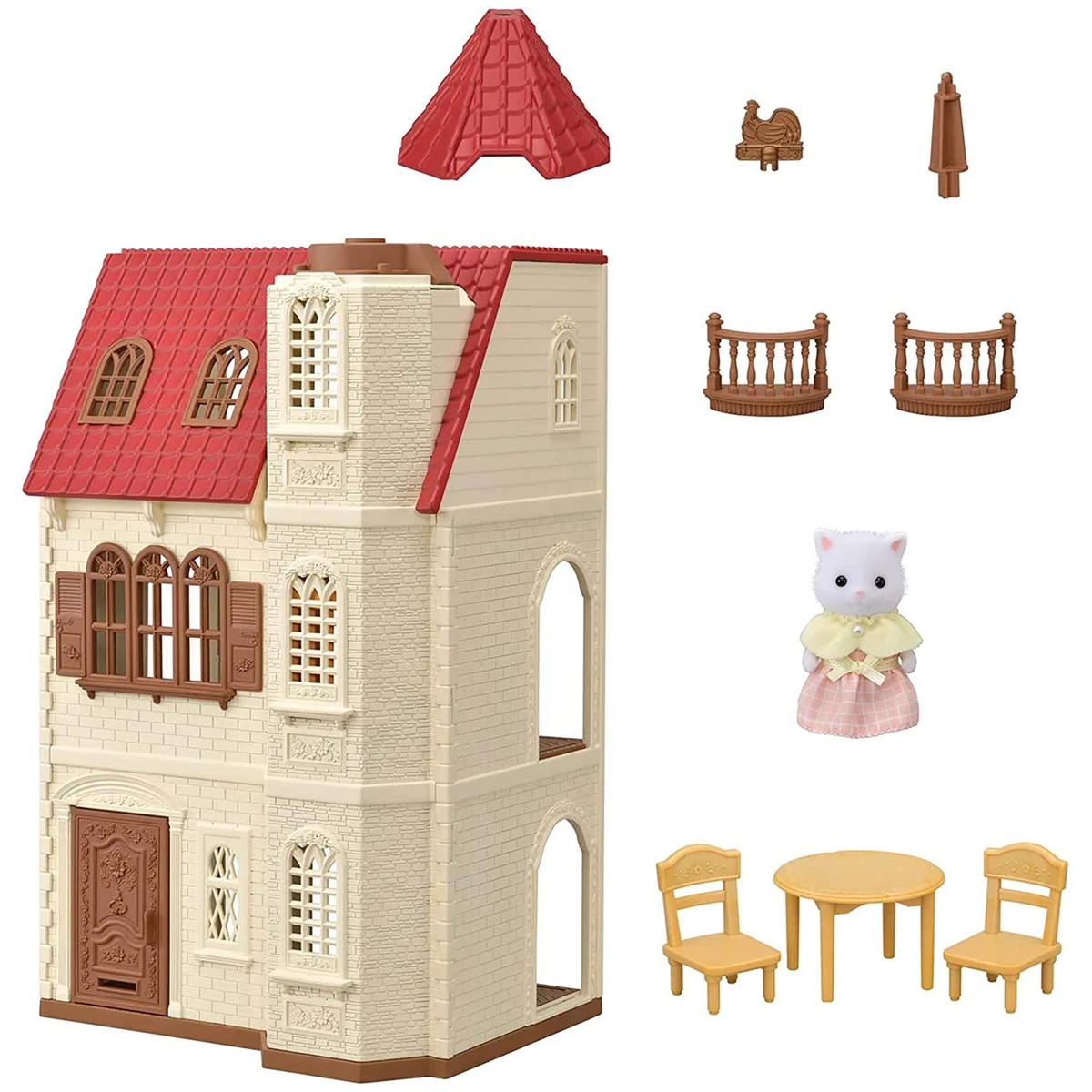 Red Roof Tower Home | Sylvanian Families Wiki | Fandom
