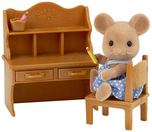 Mouse Sister with Desk Set | Sylvanian Families Wiki | Fandom