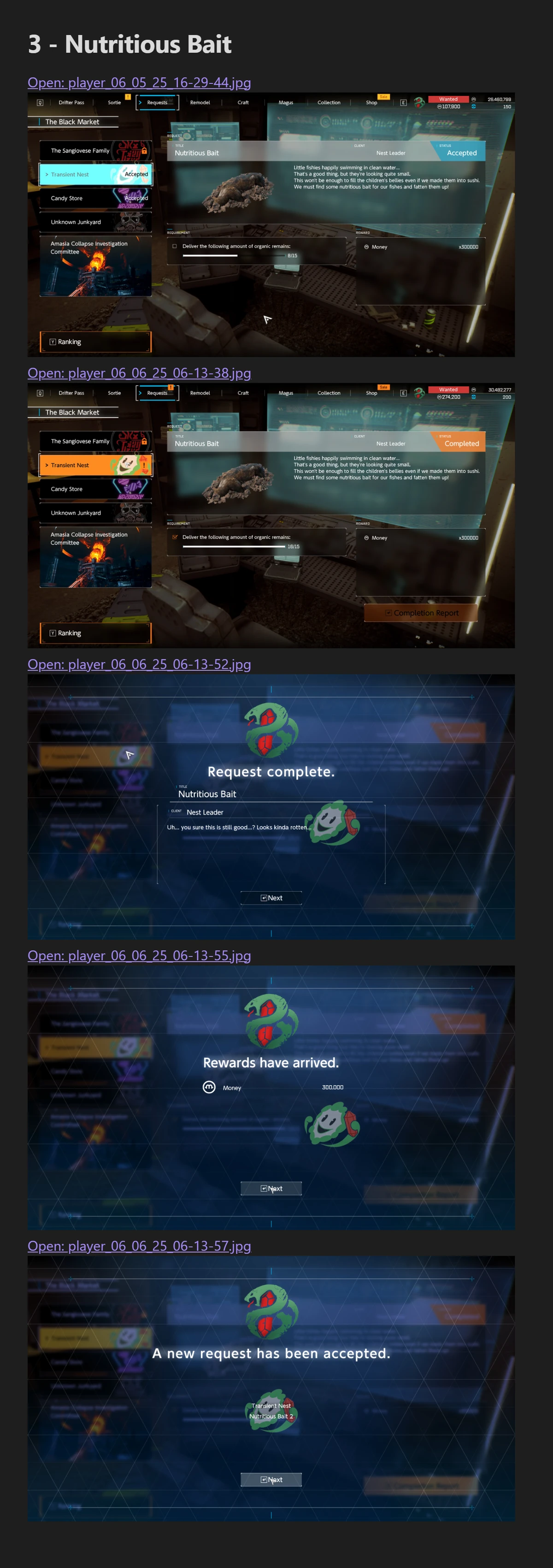 Nutritious Bait | Synduality Wiki | Fandom