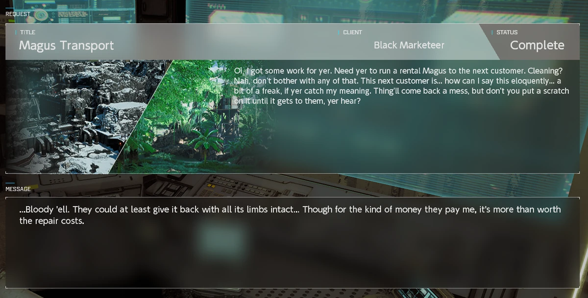 Magus Transport | Synduality Wiki | Fandom