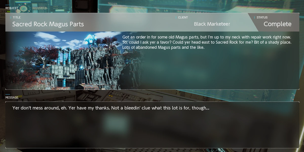 Sacred Rock Magus Parts | Synduality Wiki | Fandom