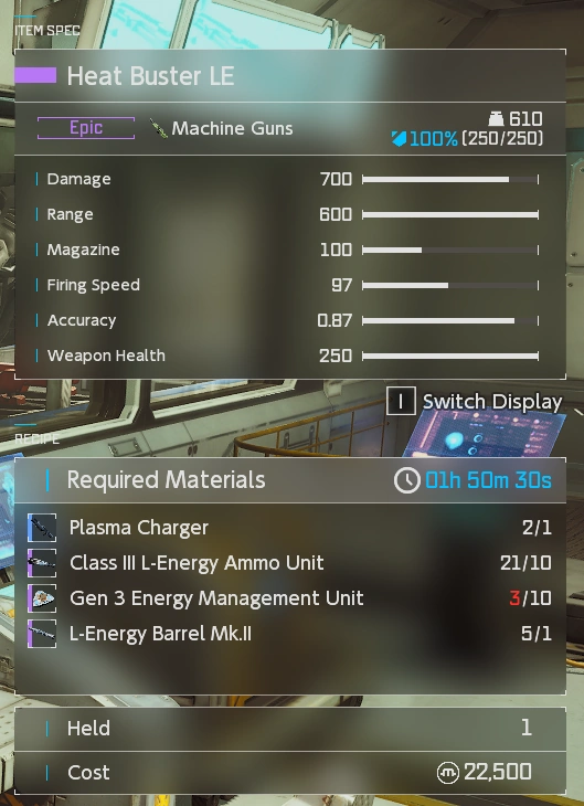 Heat Buster LE | Synduality Wiki | Fandom