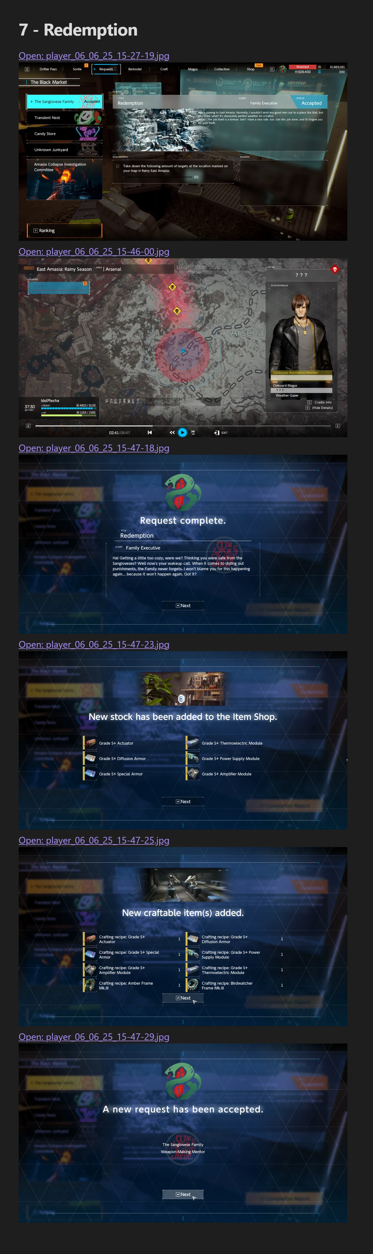 Redemption | Synduality Wiki | Fandom